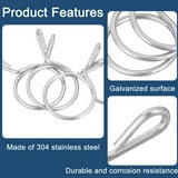 25 Pcs Fuel Line Hose Tubing Spring Clips 14mm Water Pipe Spring Clip ...