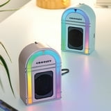 Crosley Mini Jukebox Retro Portable Bluetooth Speaker with LED Lights ...