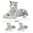 HomeCozy Plush Tiger Soft Comfortable Stuffed Animal Yellow Big Tiger ...