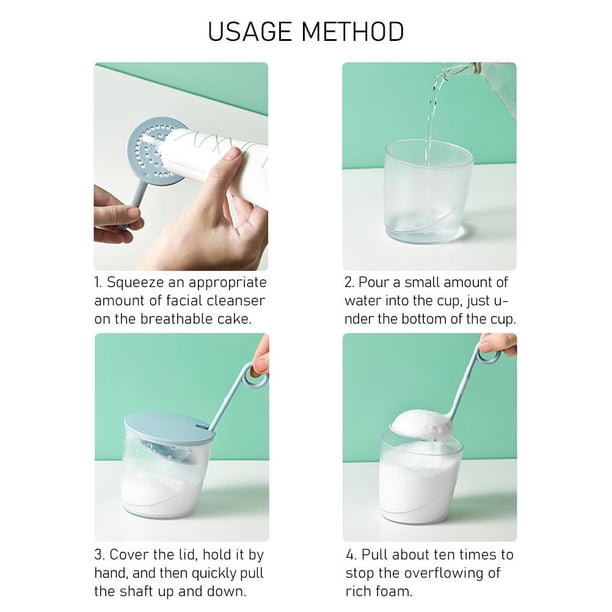 Face Wash Foam Cup Foam Foam Cup Maker Facial Cleanser Foamer Fine and ...