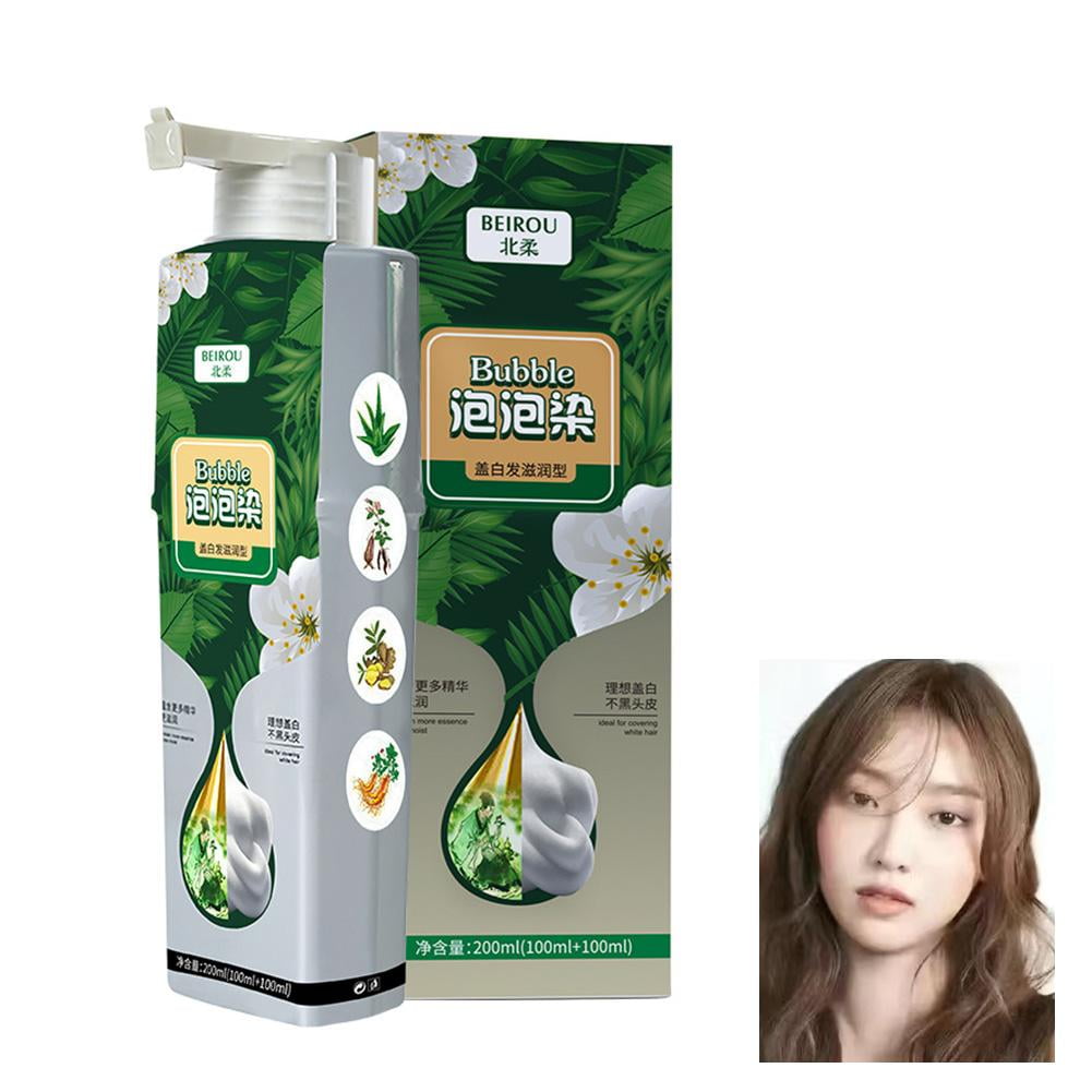 Click here for Cujmh Bubble Plant Hair Dye Shampoo Easy-To-Wash-H... prices