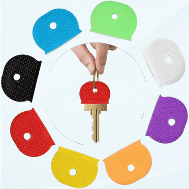 Uxcell Key Caps Set, 20 Pcs 1 Inch Tags Identifiers Covers Key Head ...