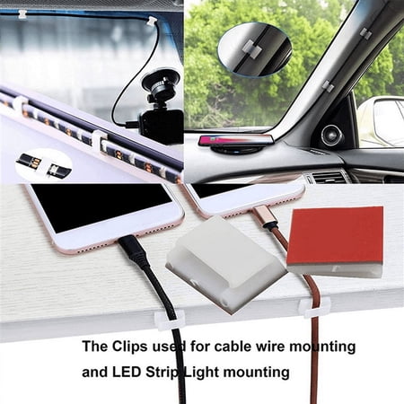 Self-Adhesive LED Strip Light Mounting Brackets and Clips,LED Light ...