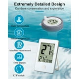 SUNBAT Wireless Floating Pool Thermometer with Indoor Outdoor ...