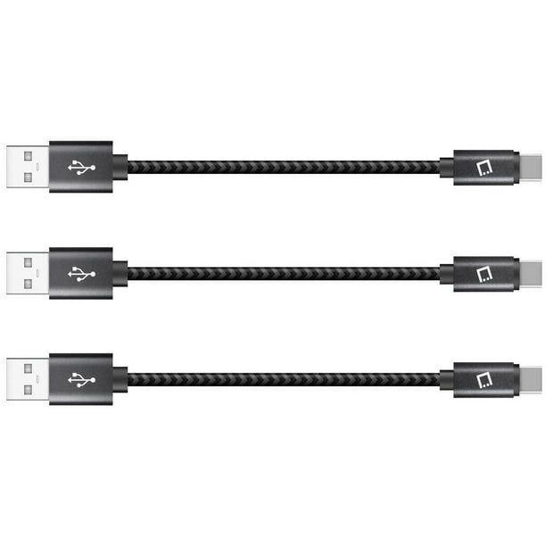 Cellet (3-Pack) 4 inch USB Cables Compatible with Samsung Galaxy A14 5G ...