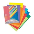 Pacon Colorful Card Stock Assortment, 10 Colors, 8-1/2" x 11", 250 ...