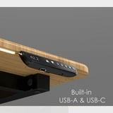 VersaDesk® Foundry Bench® 60" x 30" Height Adjustable Standing Desk ...