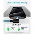Anker USB-C Cable Right Angle 240W 6 ft Braided 2-Pack Compatible with ...