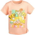 Disney Lion King Simba Nala Toddler Girls T-Shirt and Shorts Outfit Set ...