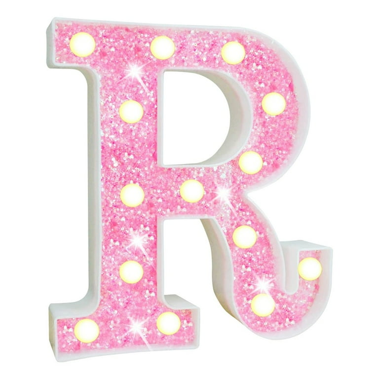The Letter S In Glitter