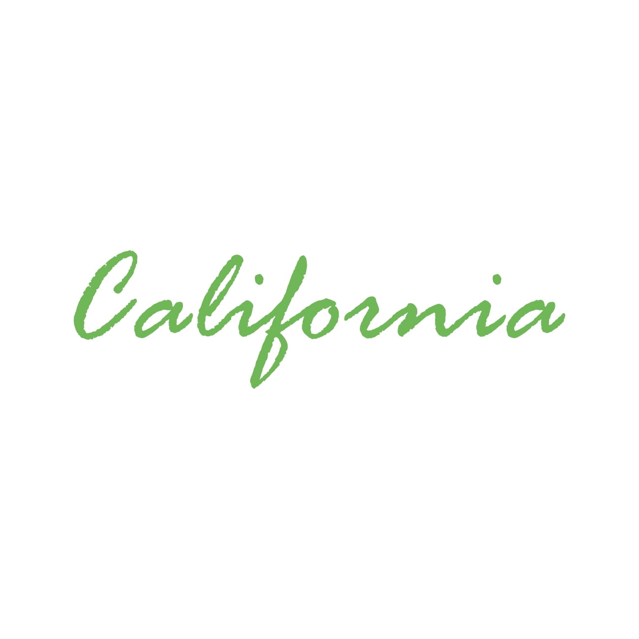 California License Plate Font Sticker Decal Die Cut - Self Adhesive ...