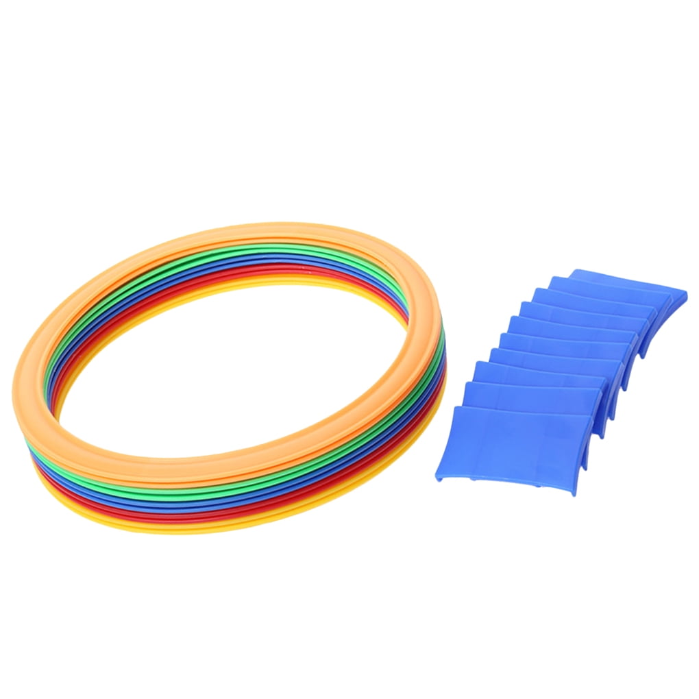 Linyer Bonrich Hopscotch Game Circle Set Jumping Rings Outdoor Children ...