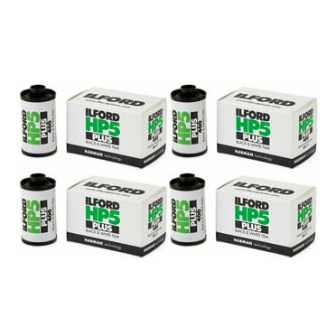 Ilford HP5 Plus Black and White Negative Film ISO 400 (120 Roll Film) 2-Pack - Walmart.com