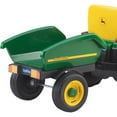 Peg Perego Kids Pedal Tractor, Toddler Ride-On with Detachable Trailer ...