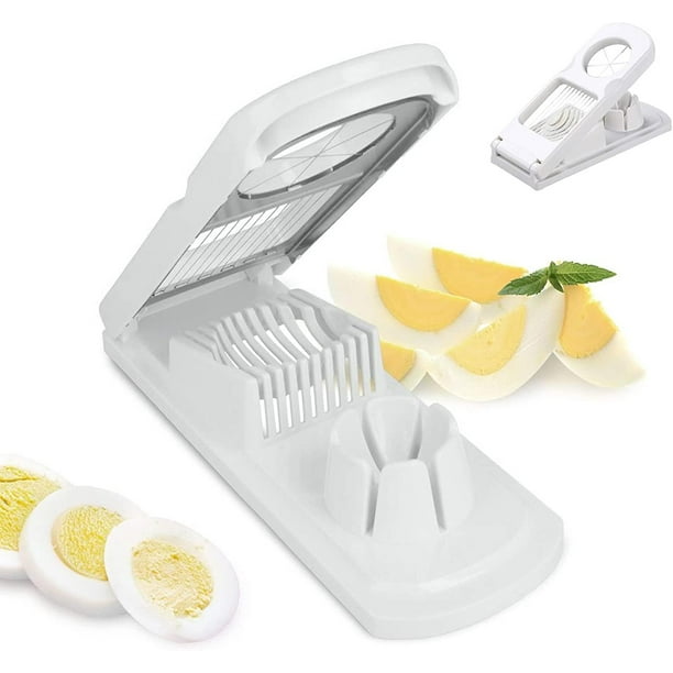 Egg Cutter, 2 In 1 Egg Slicer, Duo Egg Cutter Manual Egg Slicer Slicer ...