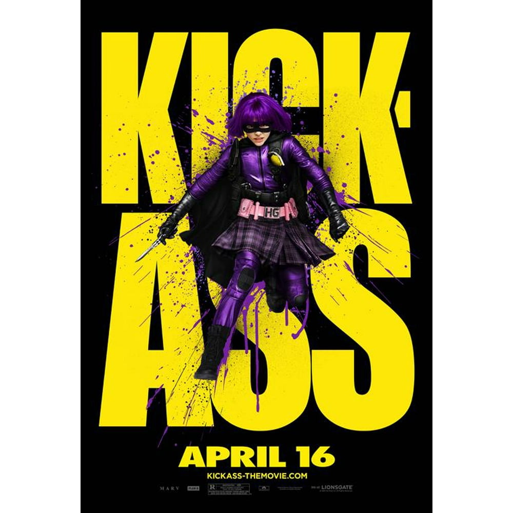 Kick-Ass POSTER (27x40) (2010) (Style P) - Walmart.com - Walmart.com