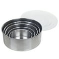 Chef Buddy 5 Piece Stainless Steel Bowl Set with Lids - Walmart.com