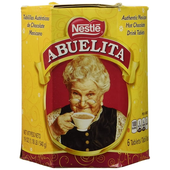 Nestle Abuelita Authentic Mexican Hot Chocolate Drink, 12 Tablets, 38 ...