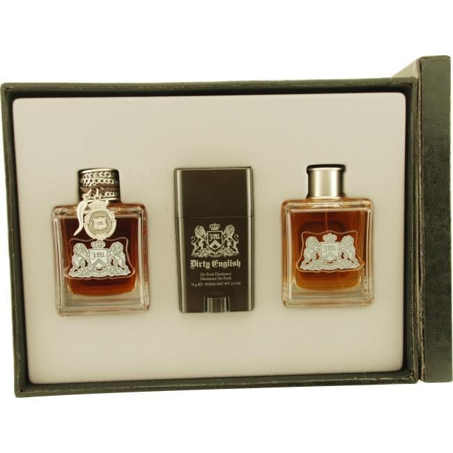 Juicy Couture 'Dirty English' Men's Three-piece Fragrance Set - Walmart.com