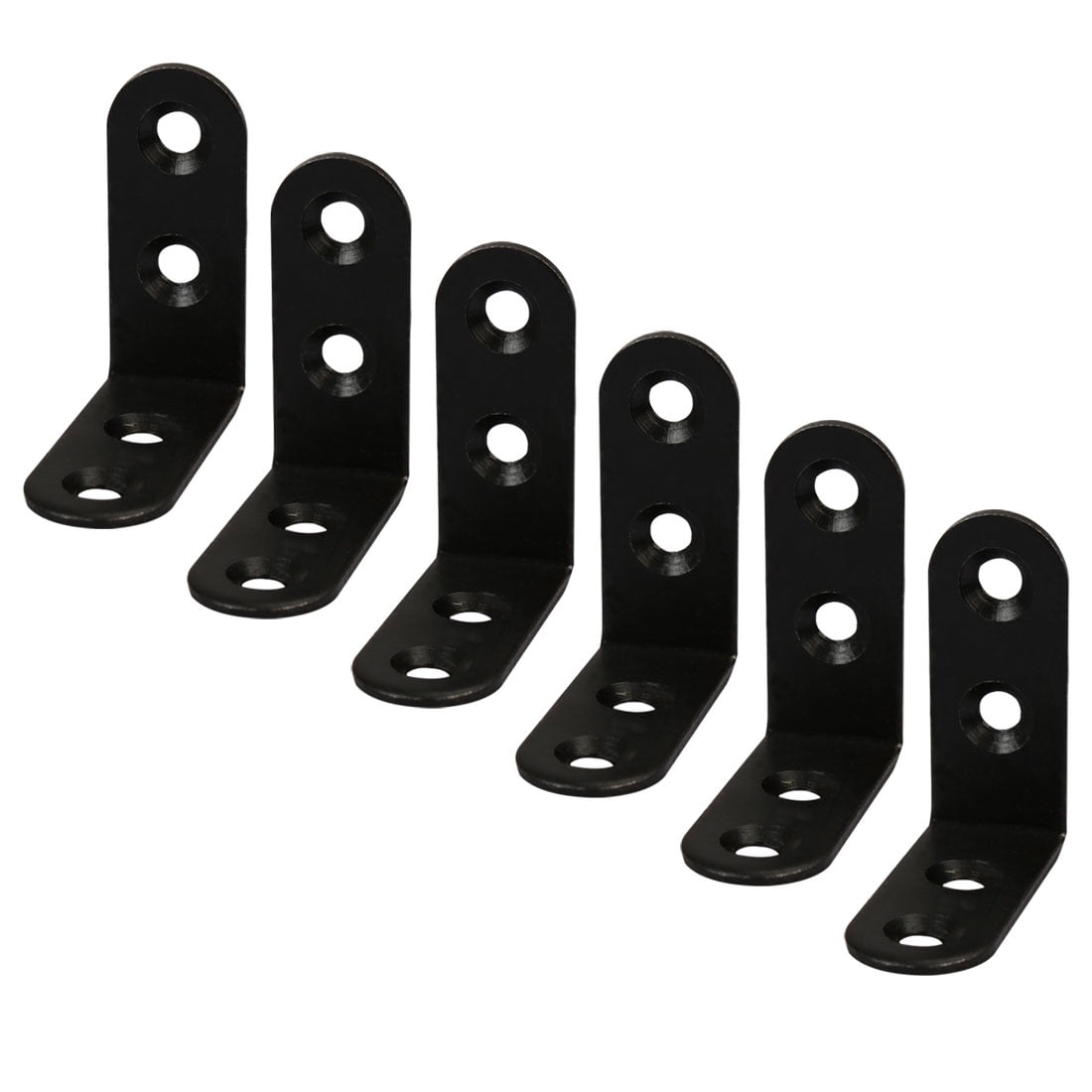 40 X 40mm Angle Bracket Metal Black L Shaped Angle Brackets Corner