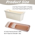 Window Boxes Planters Rectangular Plastic Flower Planter Box Large Long ...