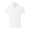 Dolkfu Short Sleeve Funny Shirts Collared Minimalist Button White Tops ...