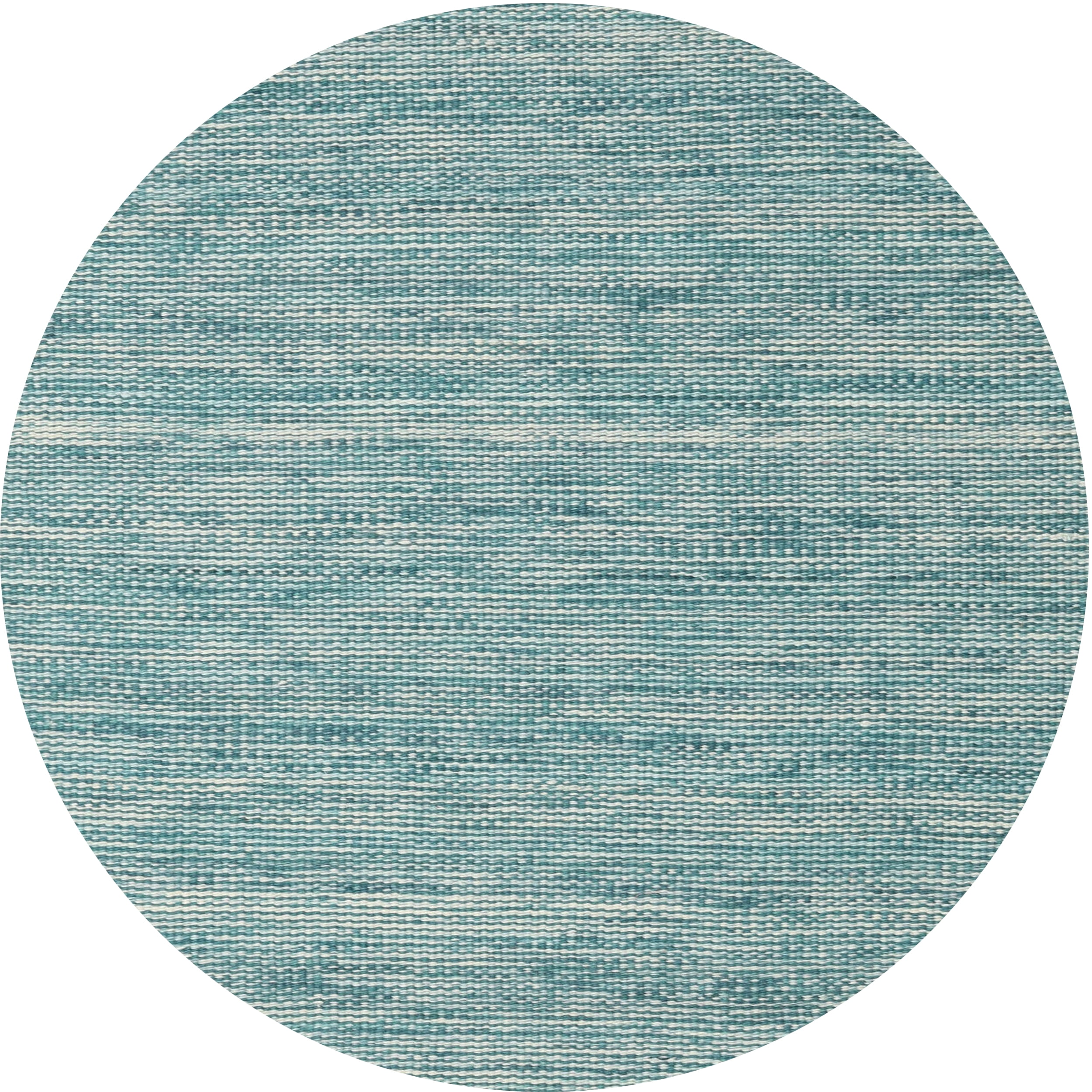 Ahgly Company Indoor Round Contemporary Light Steel Blue Abstract Area ...