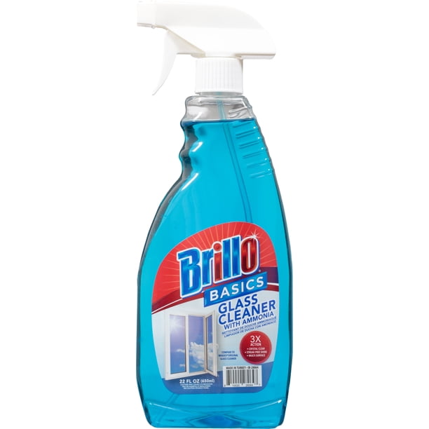 BRILLO GLASS CLEANER 12CT/22OZ - Walmart.com