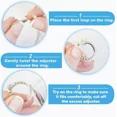 16Pcs Ring Size Adjuster Invisible Clear Ring Sizer Jewelry Fit Reducer ...