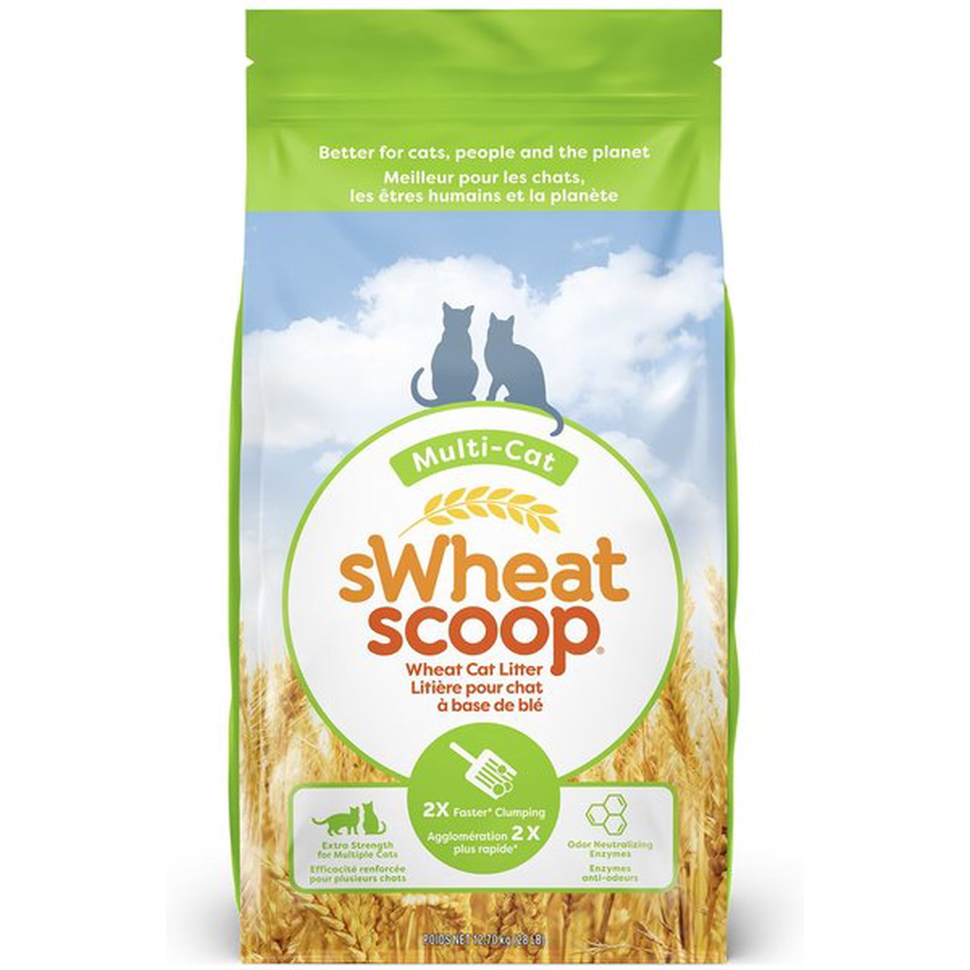 Click here for Swheat Scoop Multi-Cat Unscented Natural Clumping... prices