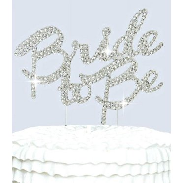 Bride to Be Cake Topper, Wedding / Engagement / Bridal Shower Party ...
