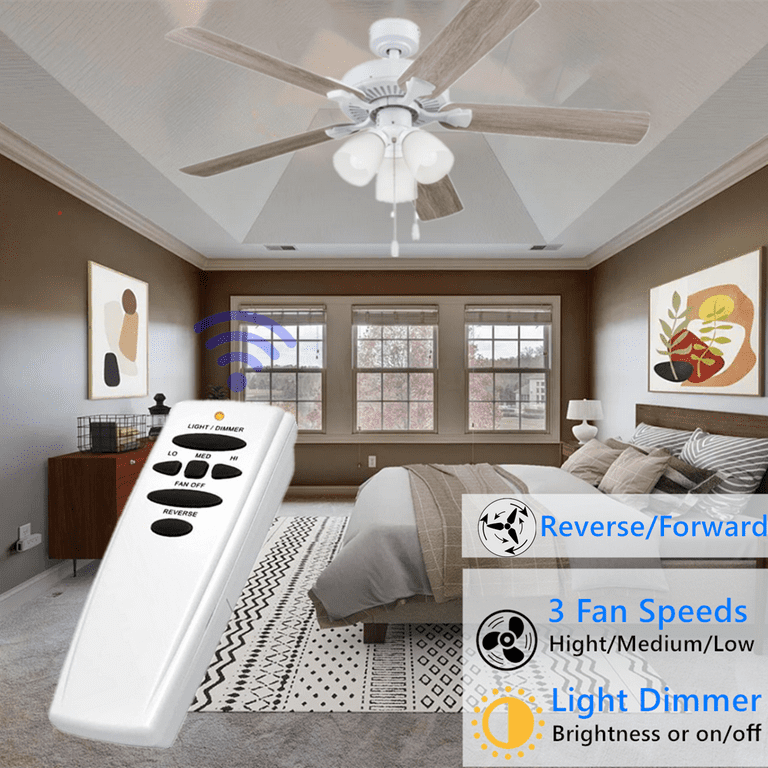 Reverse Ceiling Fan Remote Control Kit