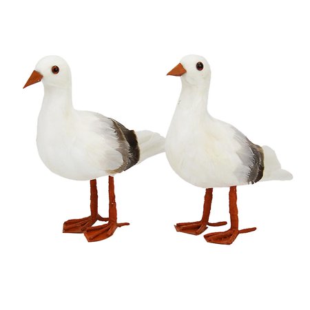 Fake Seagull Artificial Feather Foam Wedding Family Decor Venue ...