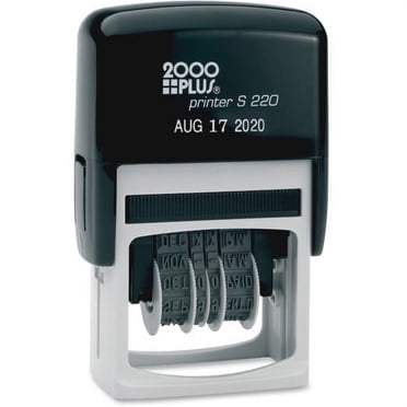 2000 Plus Classic Line 2010 - Stamp - self-inking - black - number - 10 ...