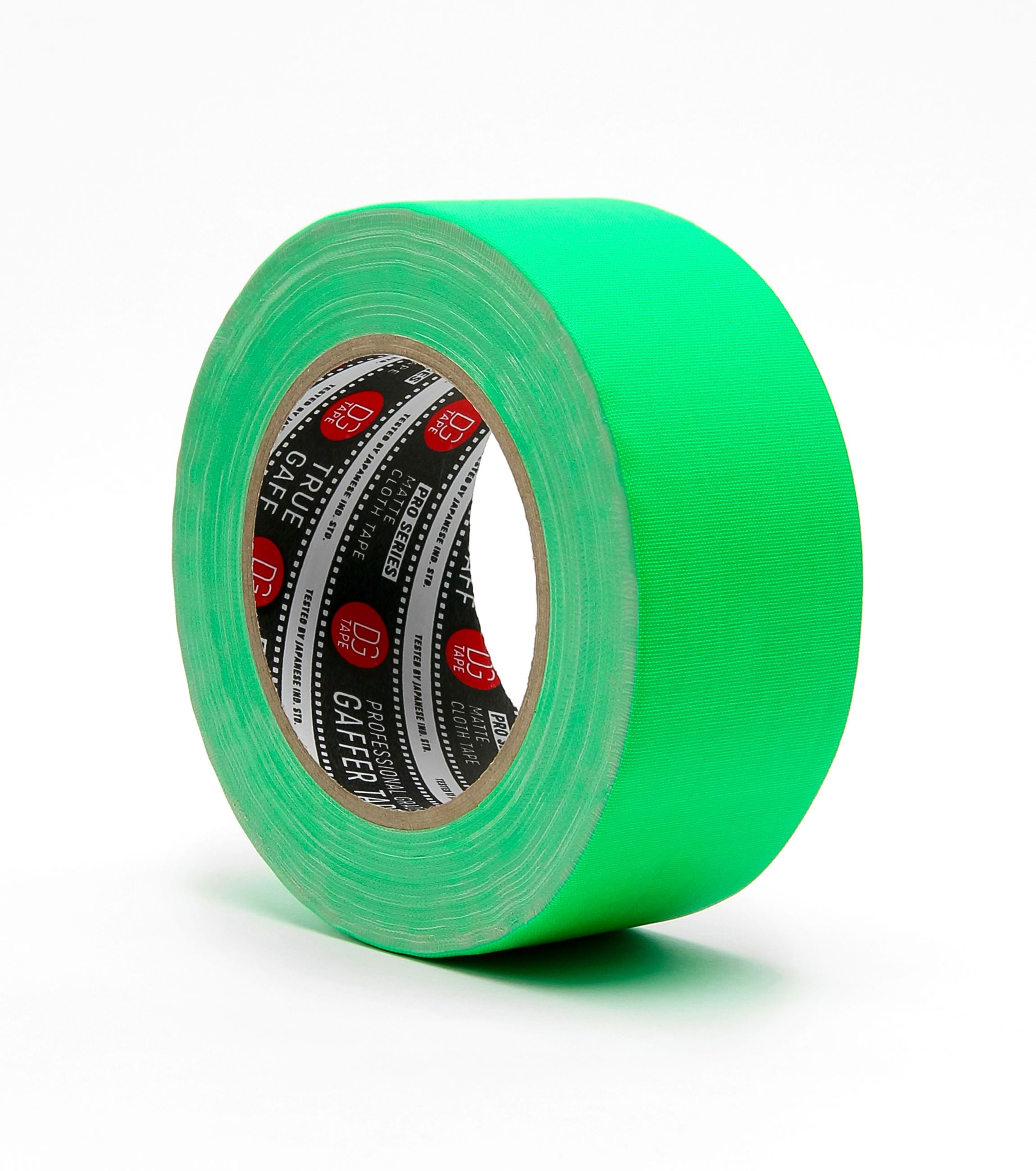 2in X 30ya - Fluorescent GREEN Gaffer Tape | @trueGAFF 120MESH ...