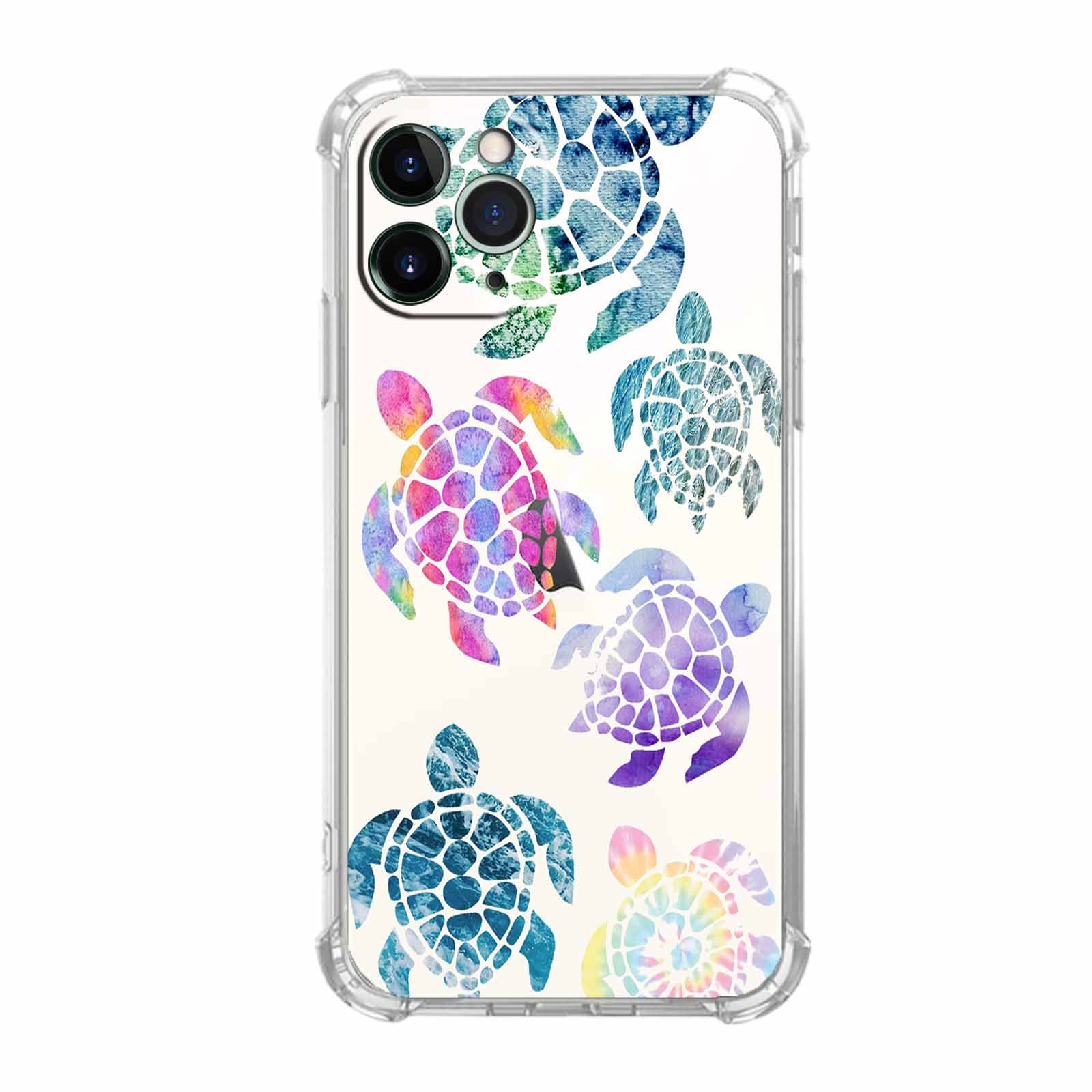 Blue Sea Turtles Clear Case for iPhone 11 Pro Max,Transparent Soft TPU ...
