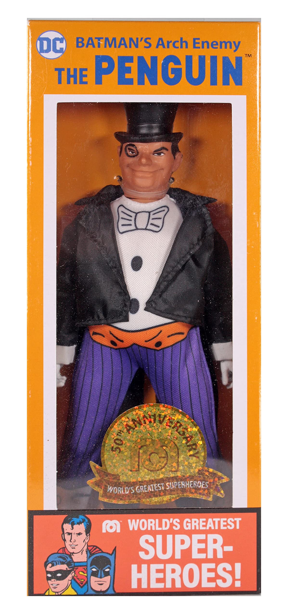 The Penguin 50th Anniversary DC Mego 8" Action Figure - Walmart.com
