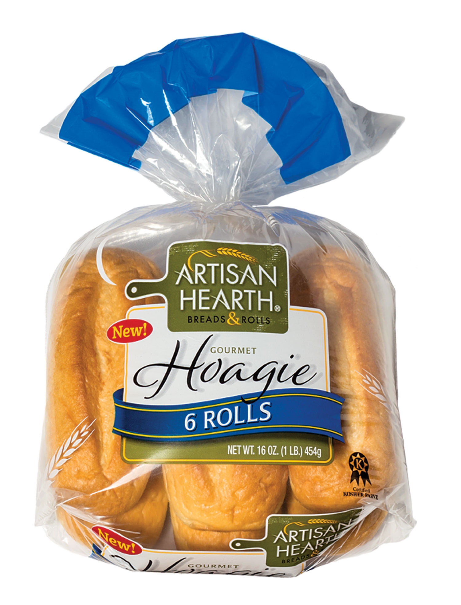 Pan O Gold Artisan Hearth Gourmet Hoagie Rolls - Walmart.com