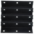 WHAMVOX 4-Pack Heavy Duty L-Shaped Angle Iron Shelf Brackets, Strong ...