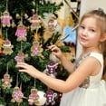 12pcs Gingerbread Man Ornaments for Christmas Tree, Assorted ...