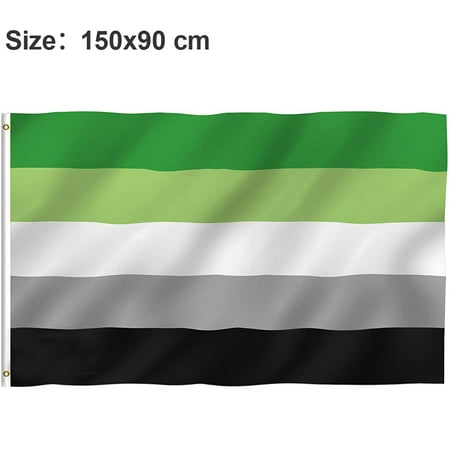 90*150cm No Romantic Flag - Fade Proof - Canvas Header and Double ...