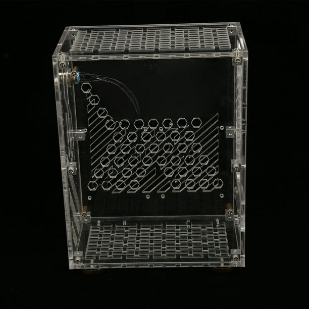 Clear Acrylic Mini ITX Case, 4.3L DIY Mini ITX Computer Case, for Power ...