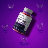 Bio Lyfe Maximum Strength Keto ACV Gummies with Apple Cider Vinegar ...