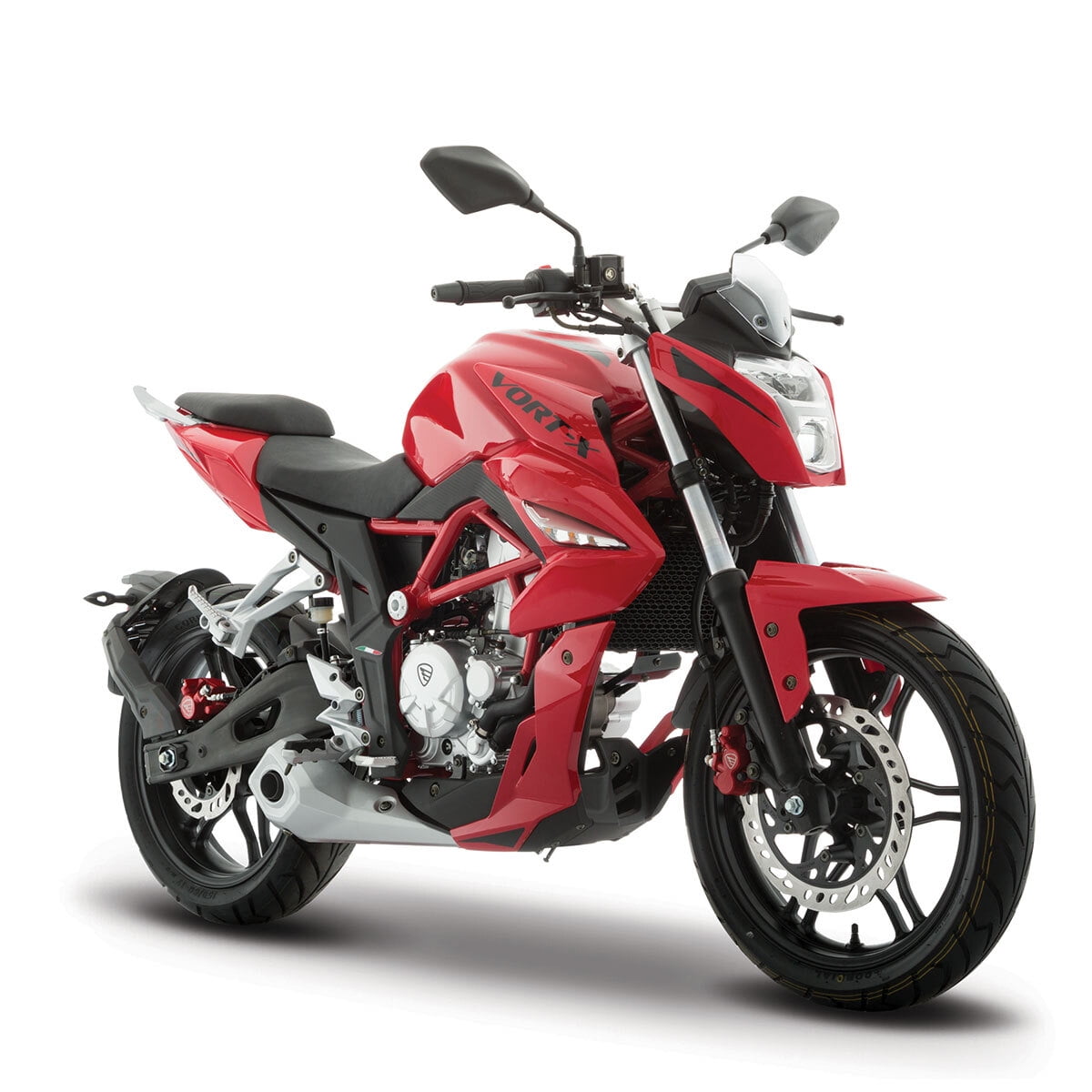 Motocicleta VORT-X 300 ITALIKA ROJO NEGRO | Bodega Aurrera en línea