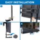 Mount-It! Universal Soundbar Mount Brackets for TV VESA and Wall ...