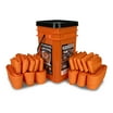 Quick Dam Grab & Go Flood Kit includes 10- 5ft Flood Barriers in Bucket ...