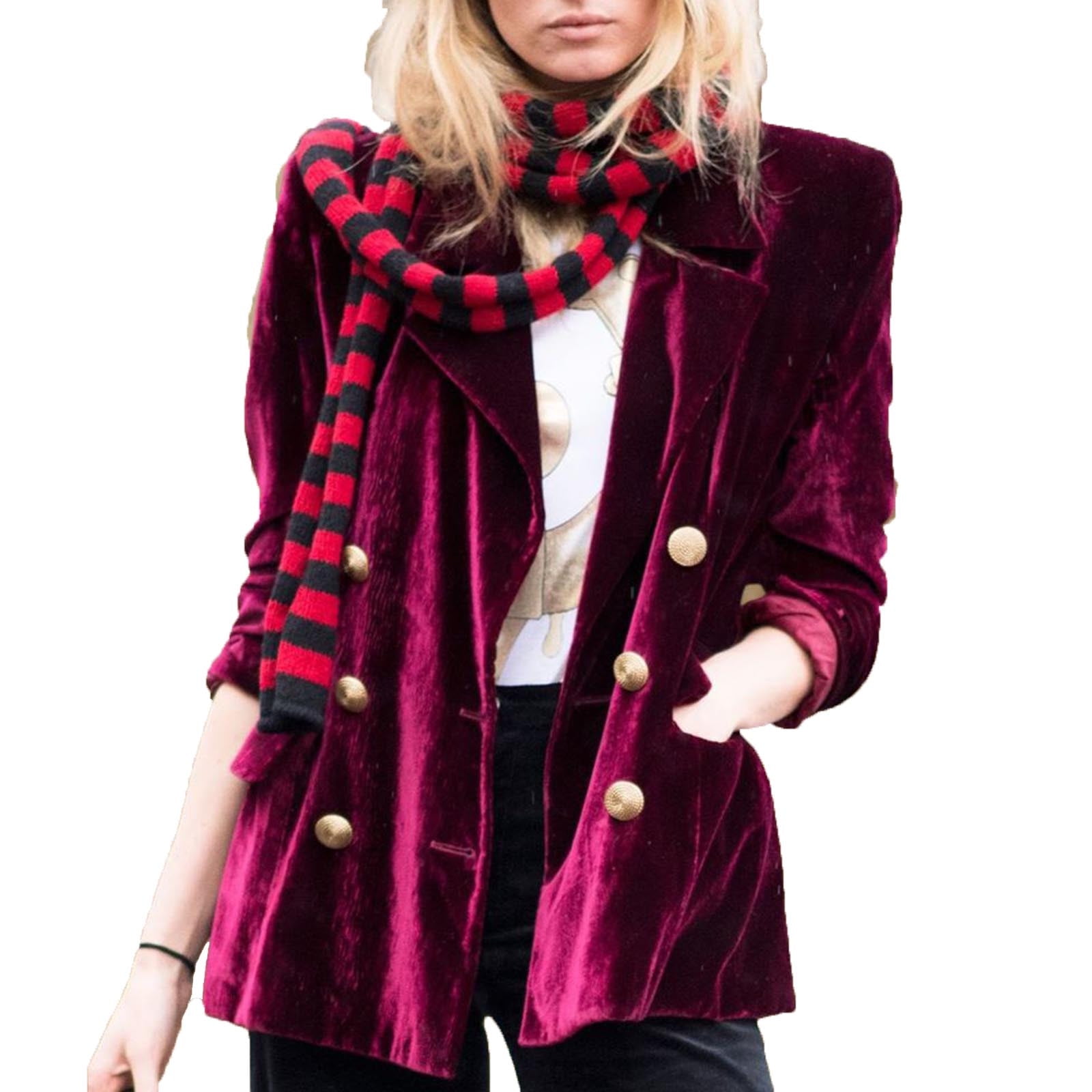 Click here for Com1950s Blazers For Women  Velvet Blazers For Wom... prices