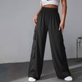BRGZLK Cargo Pants For Women Multiple Pockets Relaxed Fit Summer Casual ...