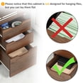 HOMCOM Small Movable Office Rolling 3 Drawer Storage Cabinet Organizer ...