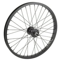 Wheel Master 24in Black Alloy BMX Rear Wheel Weinmann AS7X Rim 3/8 Bolt ...